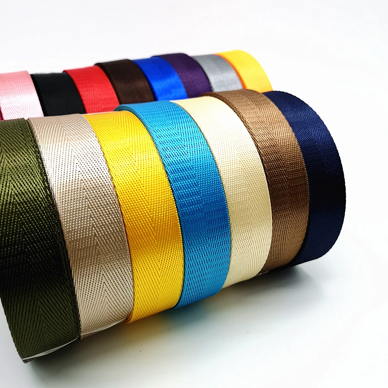 2 Yards 1"(25mm) High Quality Strap Nylon Webbing Herringbone Pattern ...