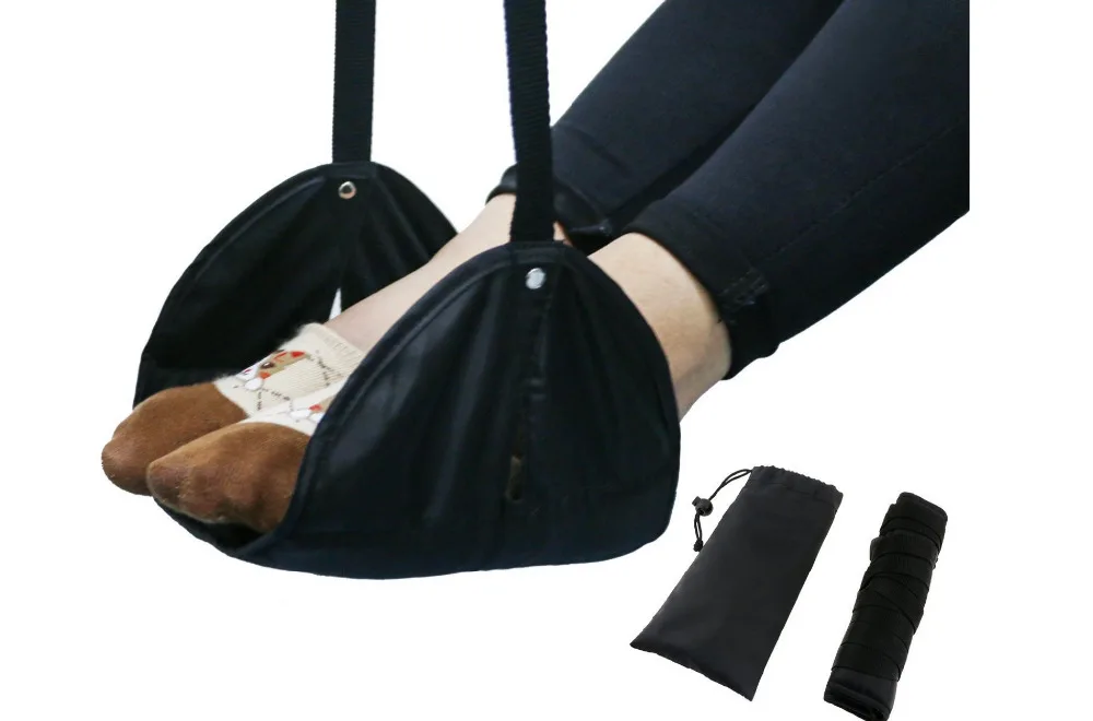 Foot Rest Pedal Foot Rest Hammock Portable Leisure Home Office Desk ...