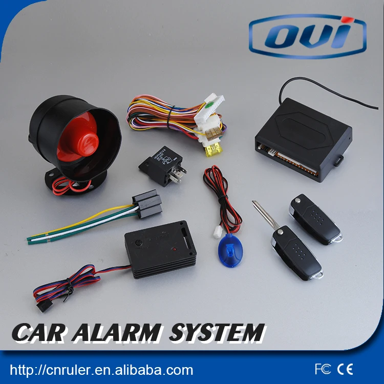 One way genius car alarm systems, vehicle car alarm with learning code ...
