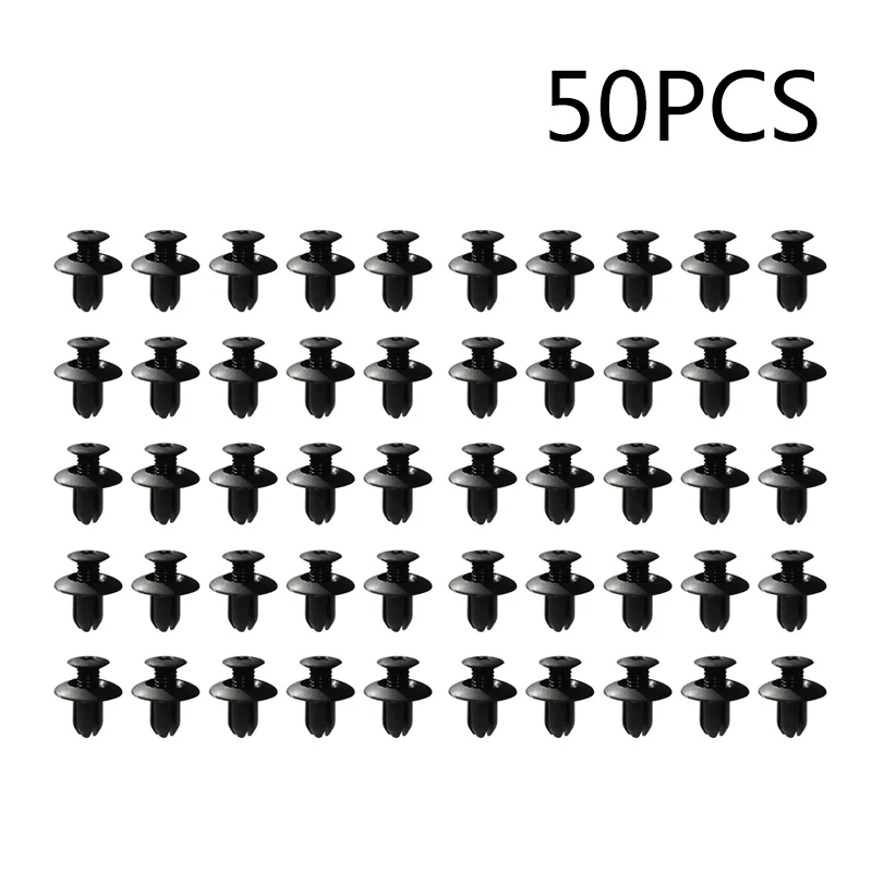 50* Front Bumper Fender Body Moulding Clips Rivet Retainer Kit Fit For ...