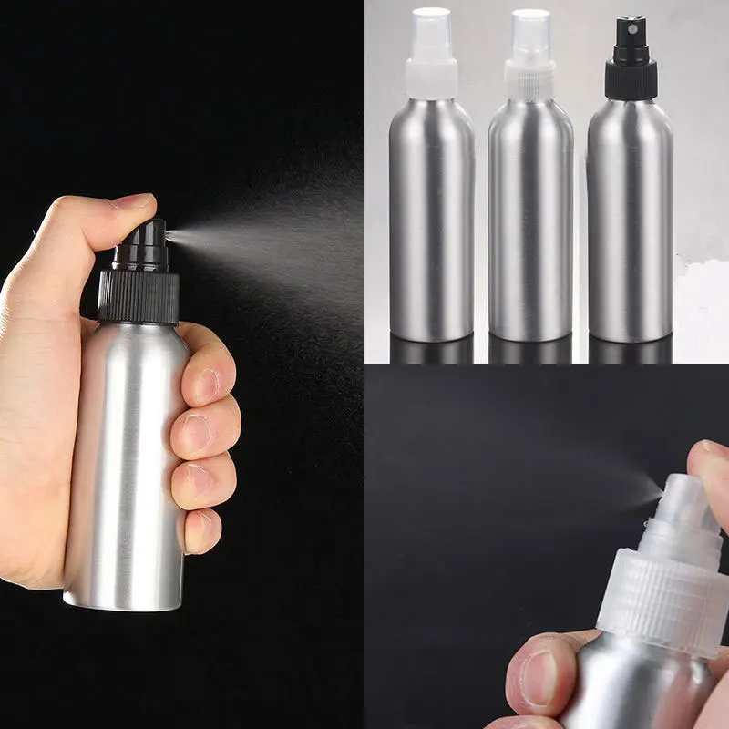 New Arrival 50/100ml Aluminium Spray Atomizer Bottle Refillable Empty ...