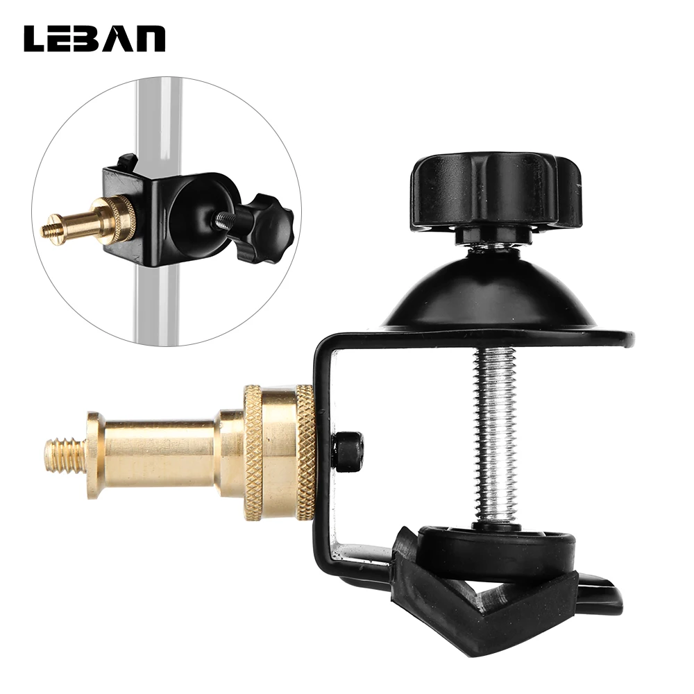 Photo studio kit C Type metal Clamp C Clamp Bracket with Stand for ...