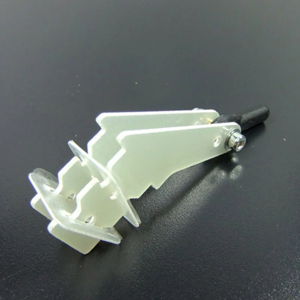 1 Set Plug in Fiberglass Rudder Control Horn Set D3x1.5x17.5x20xH30mm ...