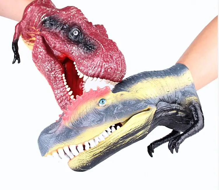 Online Buy Wholesale dinosaur hand puppets from China dinosaur hand ...