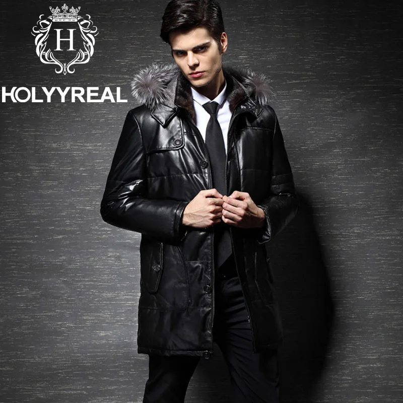 Men's Clothing & Accessories: Men's Long Coats With Fur Collars