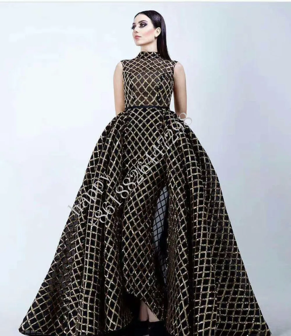 gold color Glitter Sequins Mesh pattern Tulle Lace Wedding Dress Fabric ...