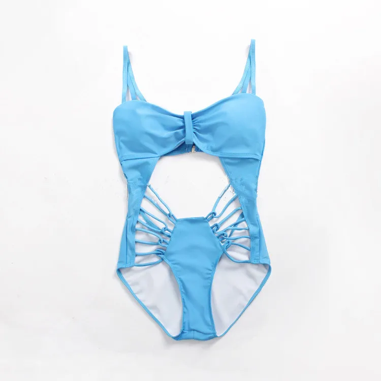 Hot Selling 2018 Sexy Women Swimwear Bikini Swimsuit Monokini Padded