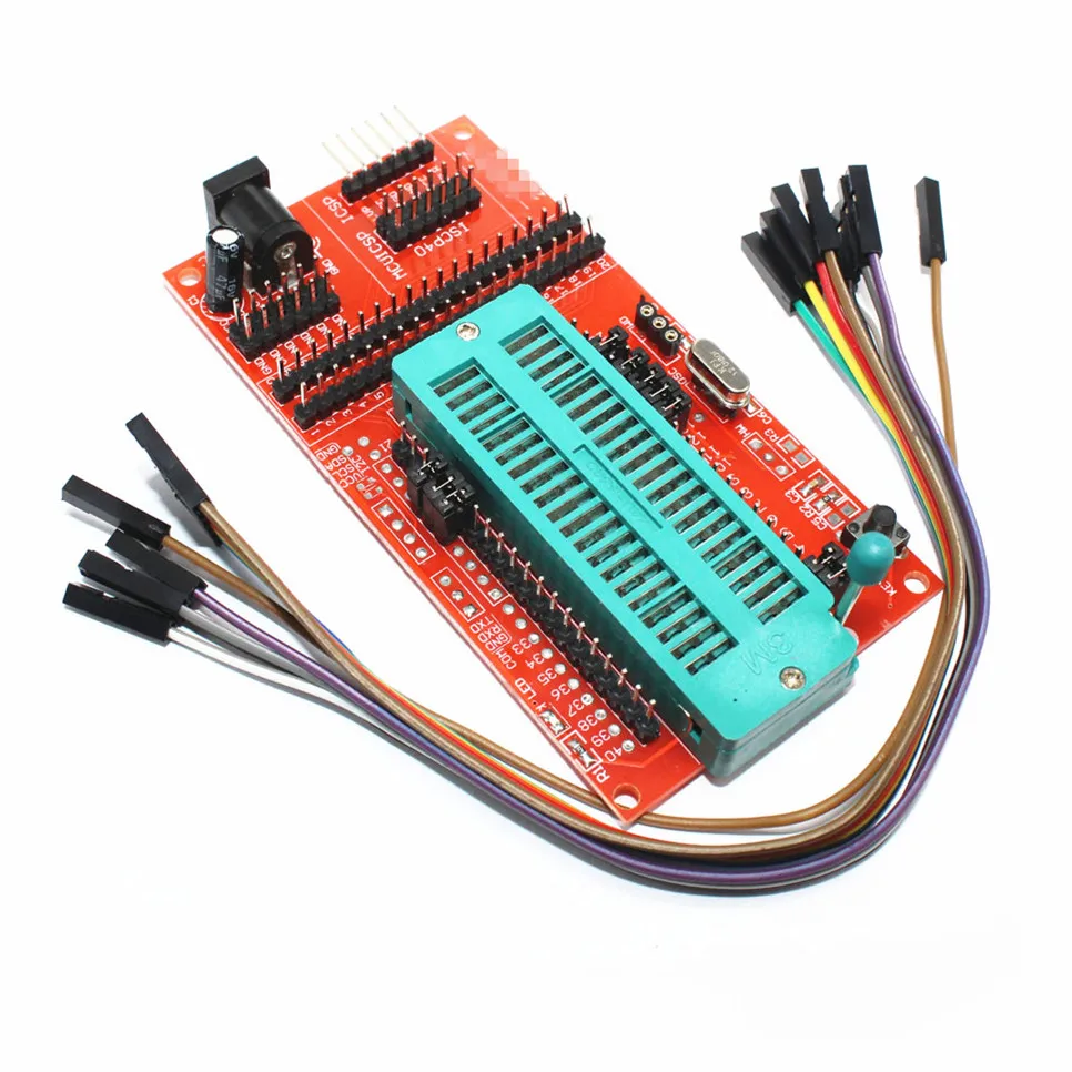 Pic Microcontroller Minimum System Board Development Board Universal Programmer Seat Icd2