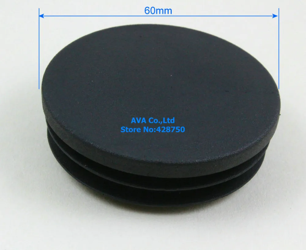 Aliexpress.com : Buy 20 Pieces 60mm Round Plastic Insert Cap Tube End ...