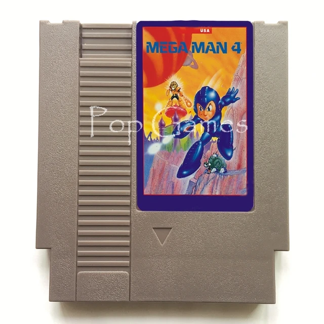 Megaman 4 Box Art