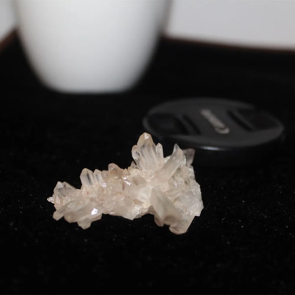30g natural white transparent quartz crystal cluster specimen quartz ...