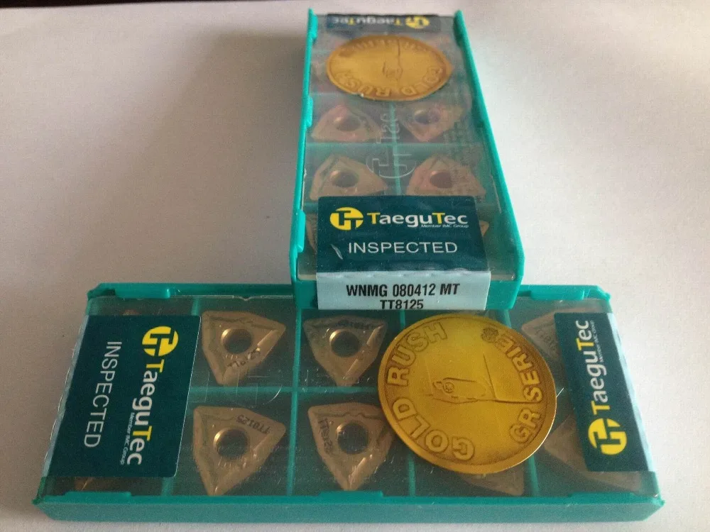 Taegutec Tungsten Carbide Inserts Wnmg080412mt Tt8125 Turning Tools ...
