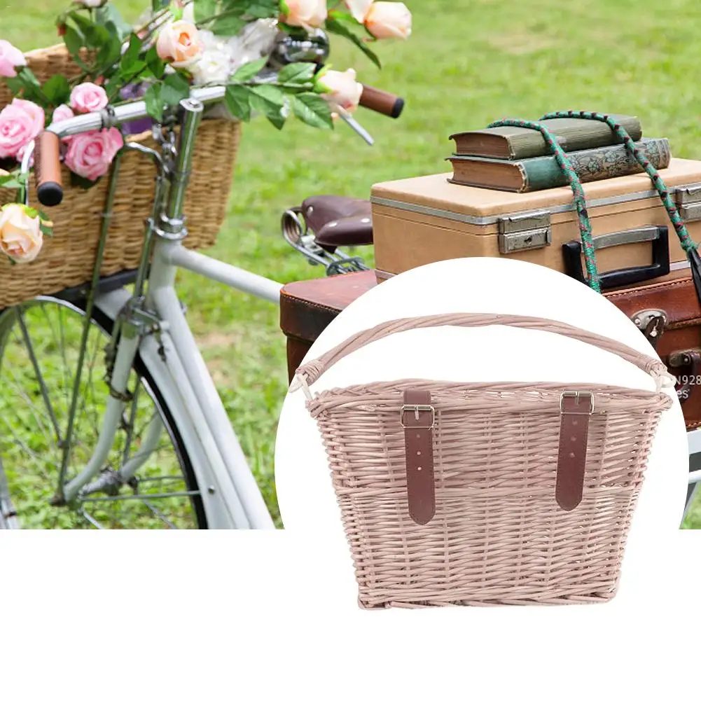 Wicker Bicycle Basket | Bike Accessories World
