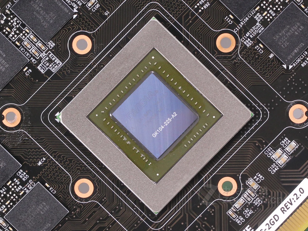 GIGABYTE GV N760OC 2GD 그래픽 카드 256bit GDDR5 GTX760 N760 Rev.2.0 비디오 카드 ...