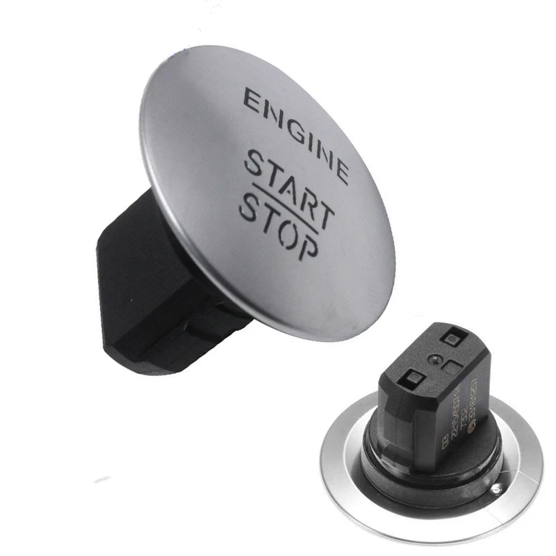 Keyless Go Start Stop кнопочный переключатель зажигания двигателя для ...