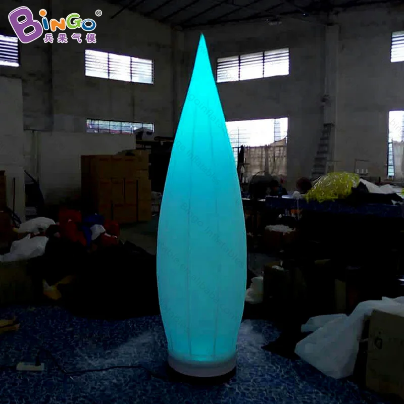 2018 Hot sale LED inflatable pillar, water drop shaped inflatable ...