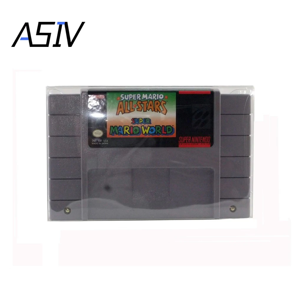 10pcs/pack NES Cartridge Protector NES Game Card Plastic PET Case Boxes ...