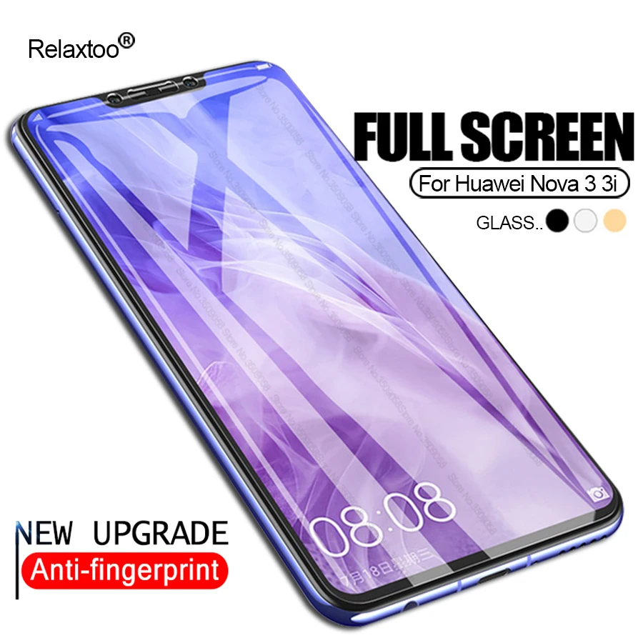 For Huawei nova 3 case cover Protective Glass on the Huwei Hauwei nova3 ...