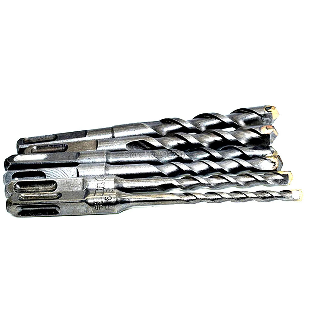 6pc Sds Plus Masonry Hammer Drill Bits Brick Stone Block Carbide Sds