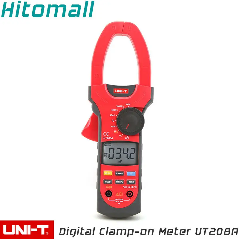 Professional Uni-t Digital Clamp Multimeters Auto Range Capacitancy ...
