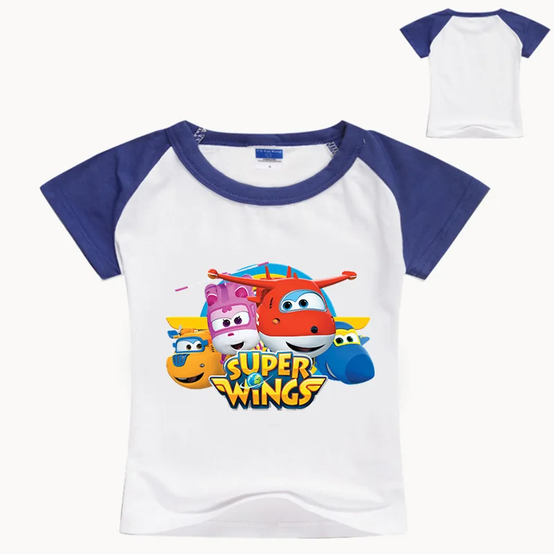 Kids t shirt Super wings boys clothes cartoon girls tops boys clothing ...
