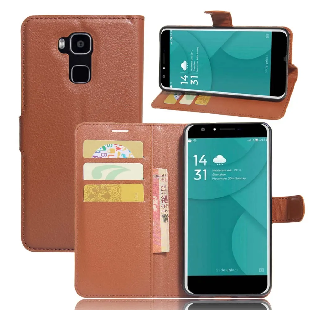 SUNBIN New Leather Mobile phone Case for Doogee Y6 Luxury Vertical Flip ...