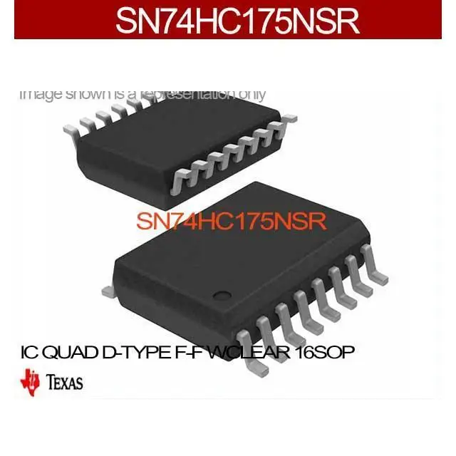SN74HC175NSR IC 쿼드 D TYPE FF WCLEAR 16SOP SN74HC175N 74HC1 SN74HC17 ...