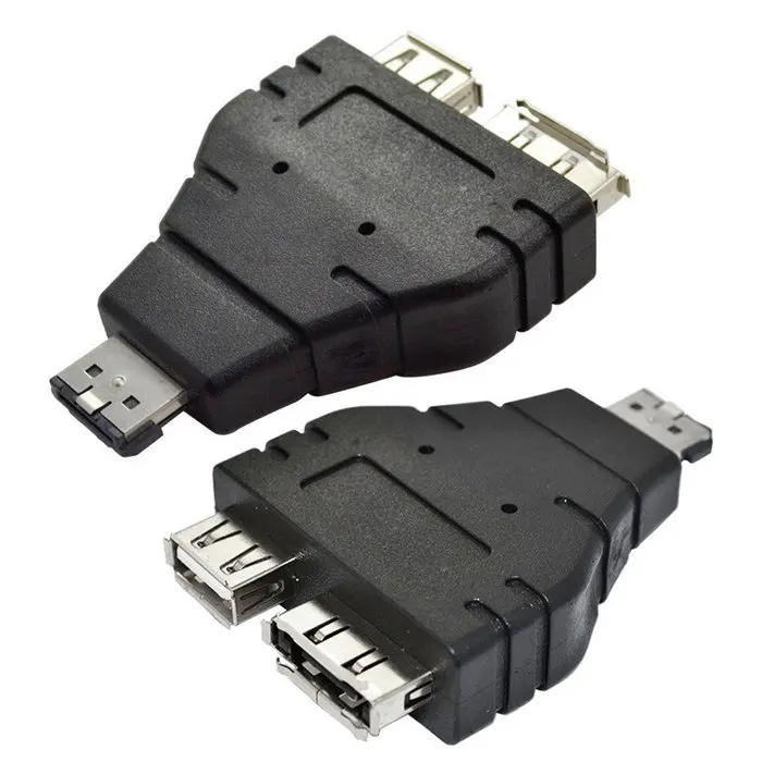 Em 1pcs esata esatap para esata para usb combo divisor conversor ...