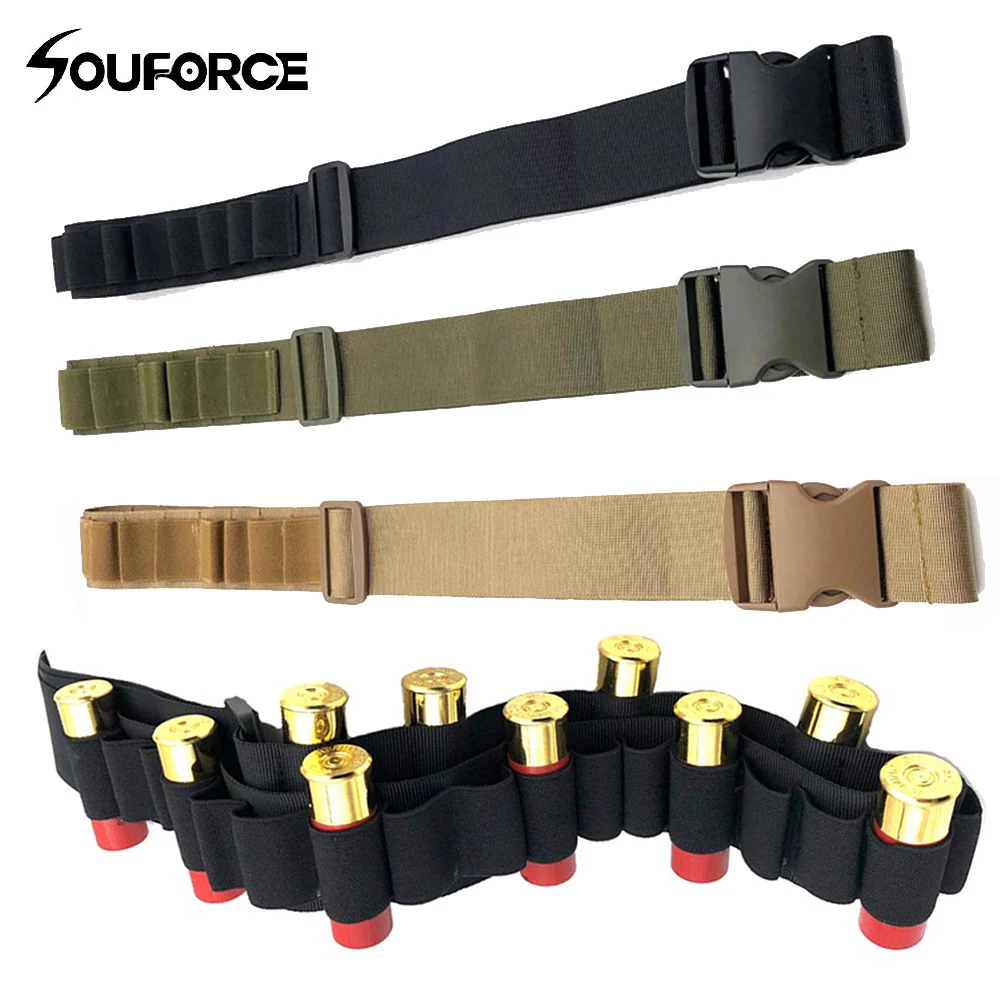 12 GA Shotshell Multifunctional Tactical Portable 29 hole Bullet Belt ...