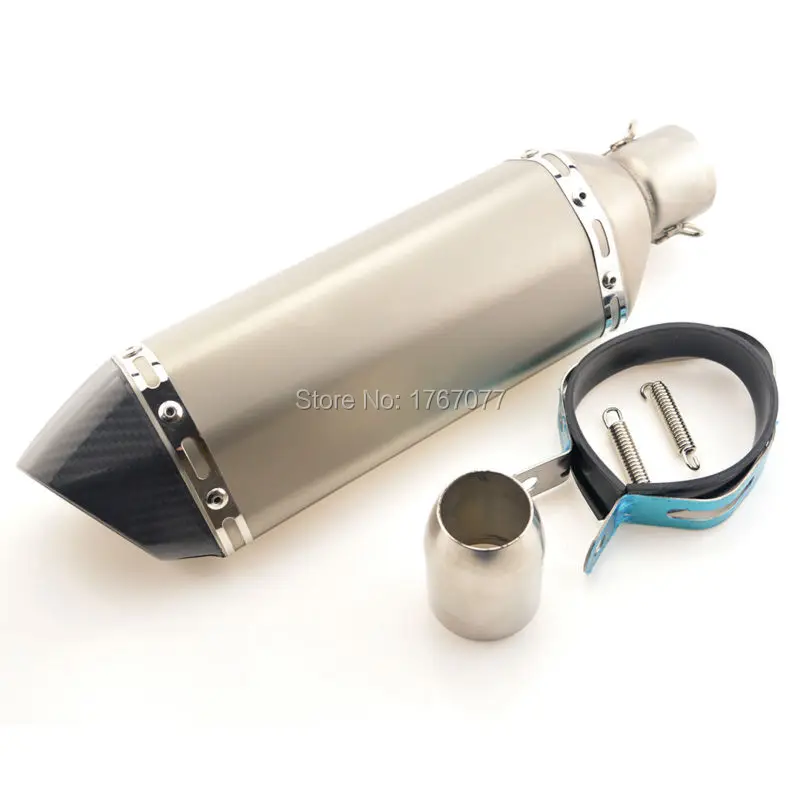 Motorcycle Modified Exhaust Muffler Pipe With DB Killer Dirt Pit Bike ...