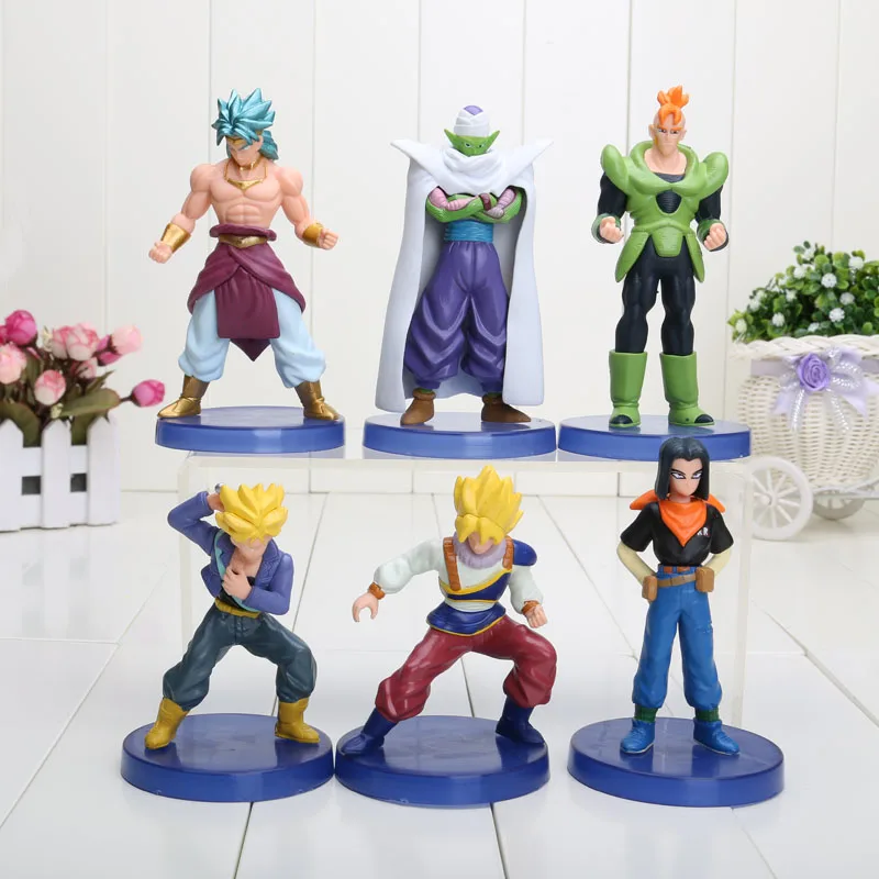 Aliexpress.com : Buy 6pcs/set 10 12cm Dragon ball z figures 11th pvc ...