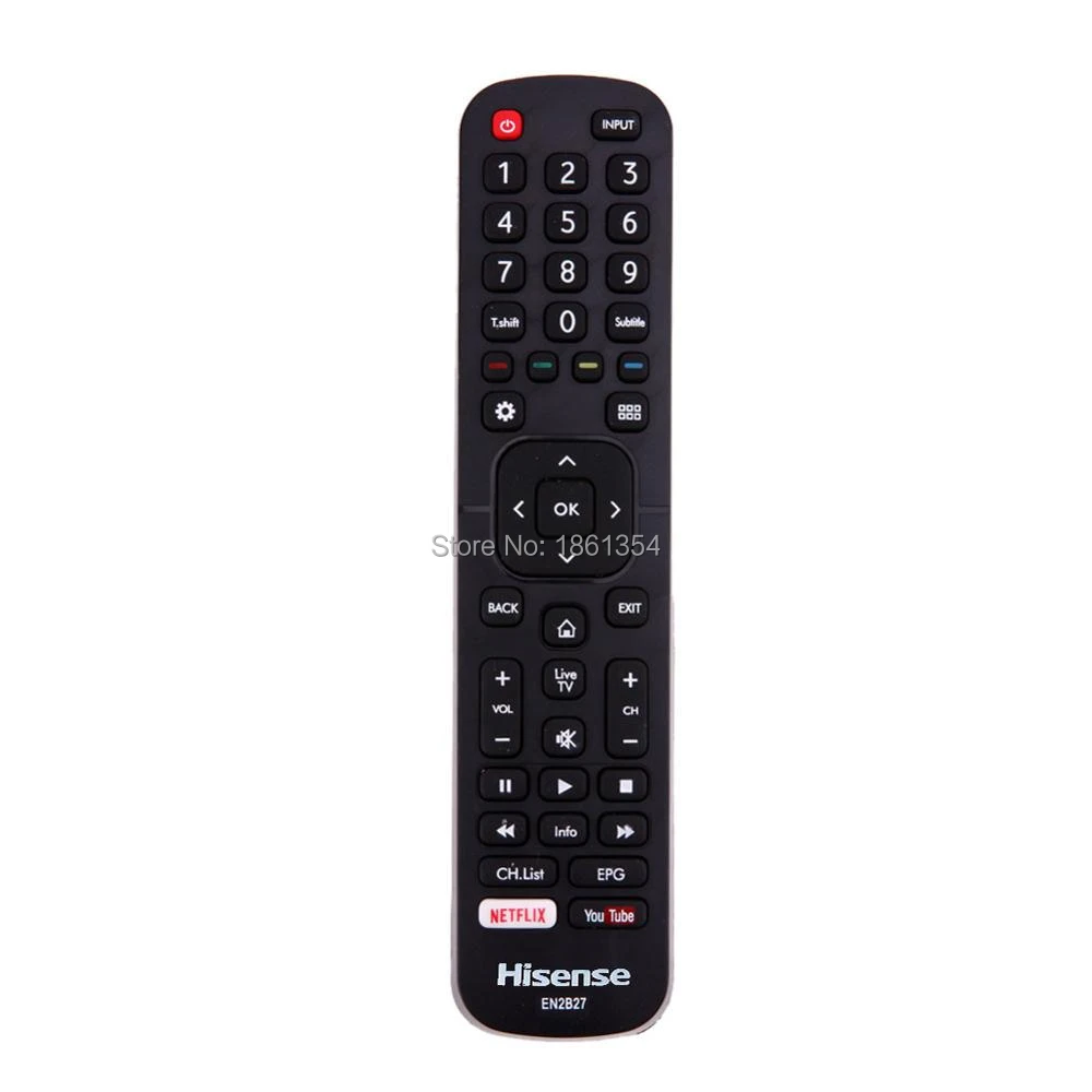 Original Remote Control EN2B27 for HISENSE TV RC3394402/01 3139 238 ...