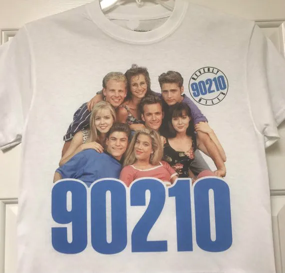 Beverly Hills 90210 T Shirt Fashion Mens T Shirt Short Sleeve Casual ...
