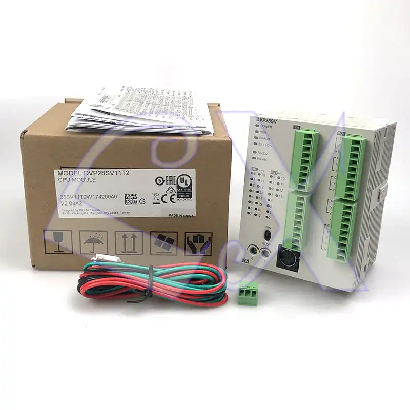 Original Delta PLC High speed bus programmable controller DVP24SV11S2 ...
