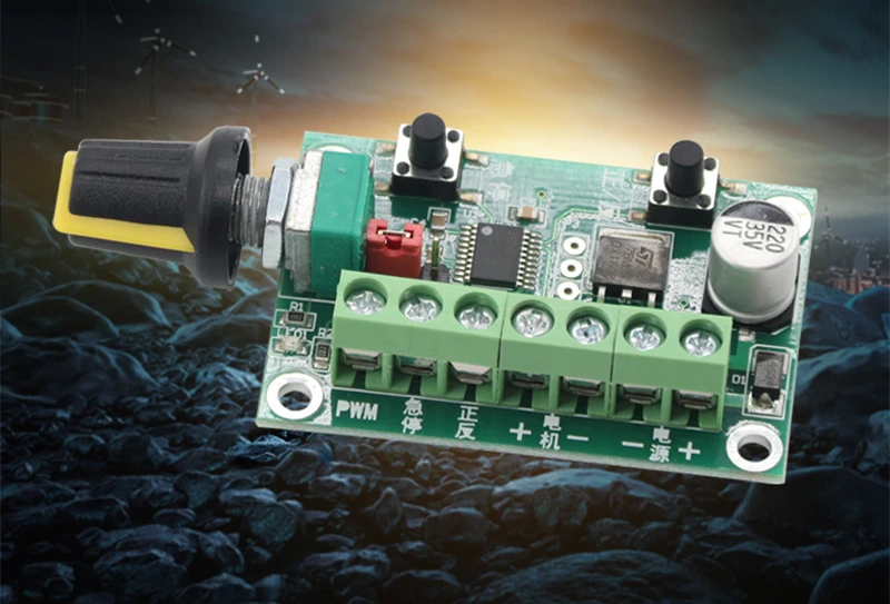 6-30v Pwm Brushless Dc Motor Pulse Width Speed Governor Cw/ccw ...