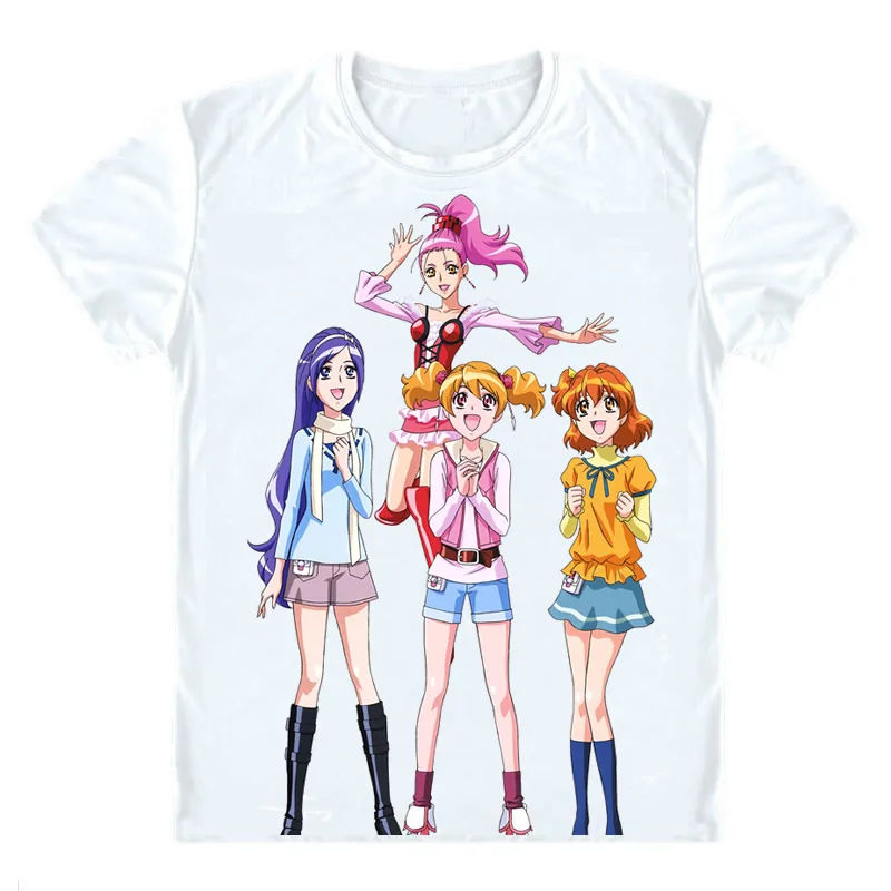 Fresh Pretty Cure T-Shirts Multi-style Short Sleeve Shirts Fresh ...