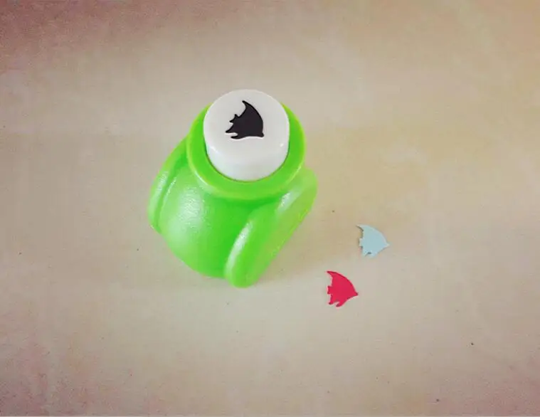 10mm Fish Shape Paper Hole Punch Scrapbook Edge Cut Card Craft Punch ...