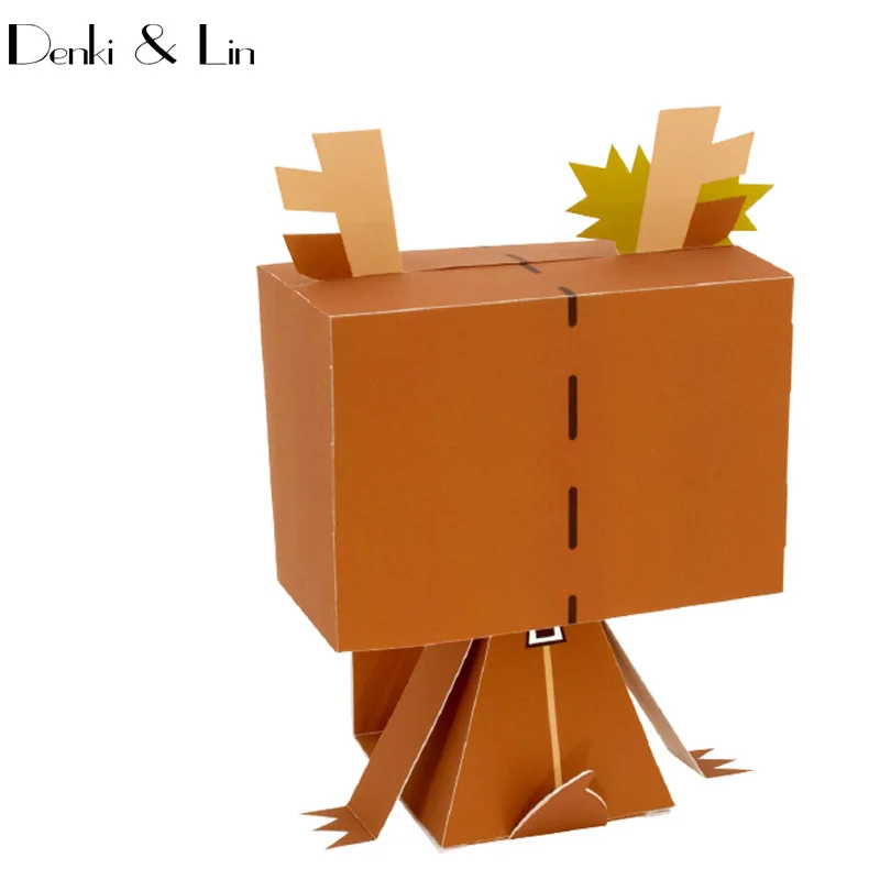 Reindeer Paper Dolls