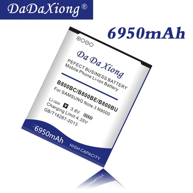 Аккумулятор Da Xiong 6950 мА/ч, B800BC B800BE/BU Батарея для samsung ...