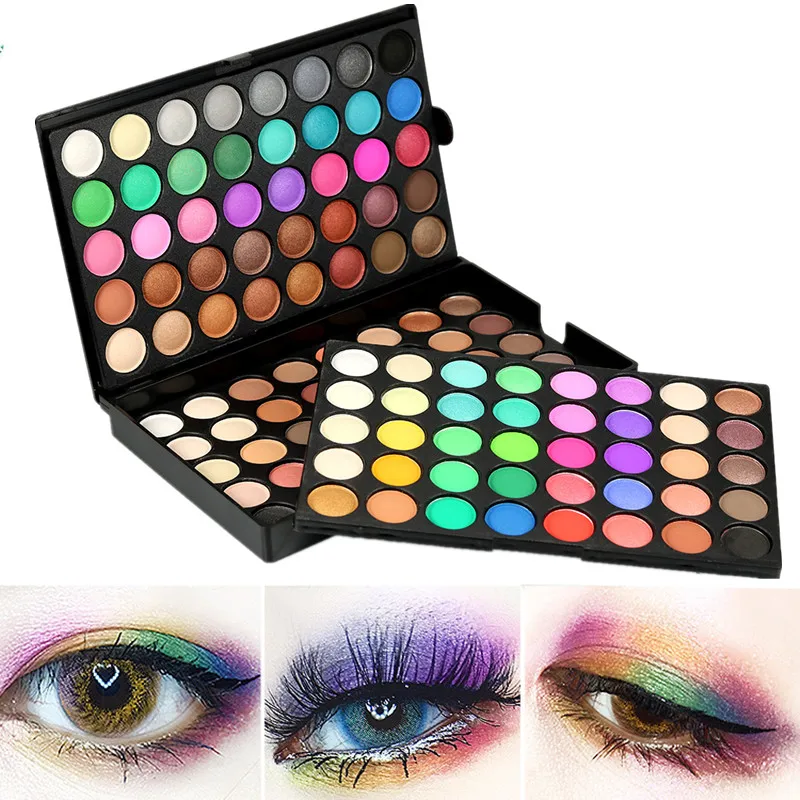 Eye Shadow Makeup Set Pallete Eyeshadow Matte Shimmer Makeup Kit ...