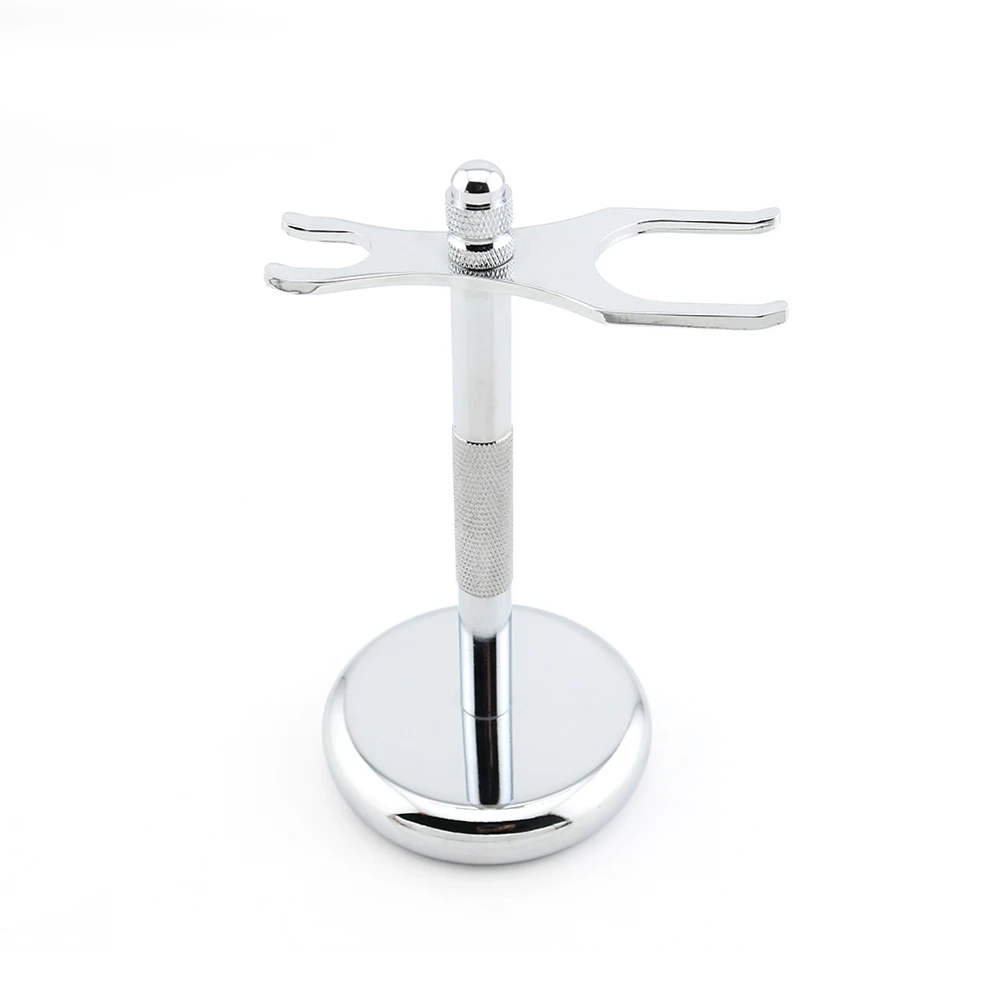 Shaving Brush Stand Razor Holder Safety razor stand Zinc alloy Silvery ...