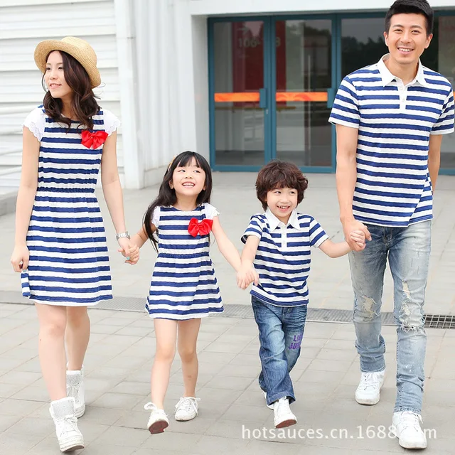 2016 Family Matching Outfits Summer Family Matching Clothing Mother ...