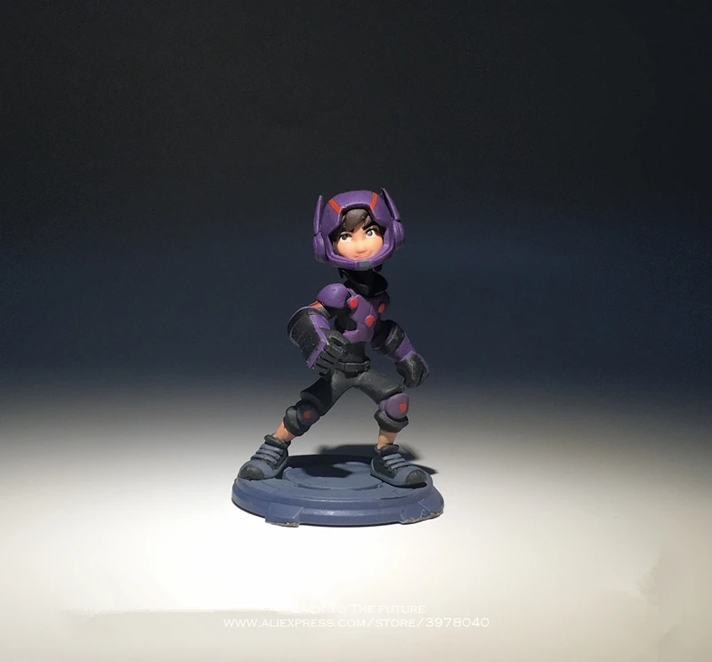 Disney Big Hero 6 Baymax Hiro Hamada 8.5cm Mini Pvc Action Figure ...