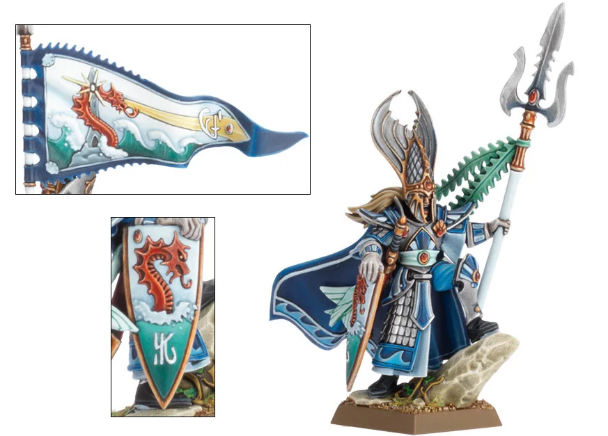 High Elf Lothern Sea Guard Lord free shipping resin model|model porsche ...