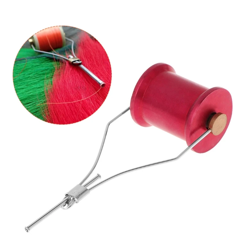 Fly Fishing Tying Line Flies Coil With Threader Tool Accessories Reel ...
