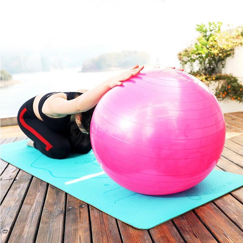 Generic Yoga Ball Excercise Ball Thickening Explosion-proof Yoga Ball ...