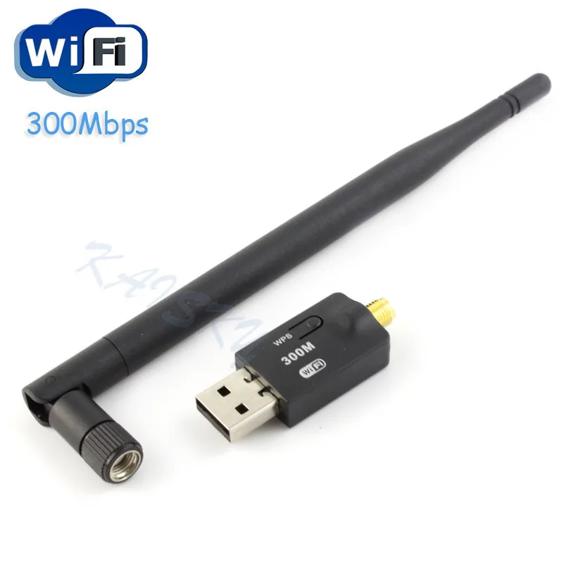 USB WiFi 300Mbps Wireless adapter Wi Fi Wi Fi 300M 802.11N Network Lan Card With External ...