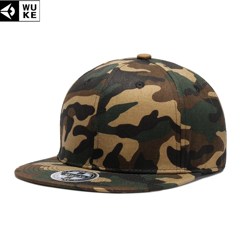 WUKE Army Style Male Snapback Caps Bone Casquette Homme Camouflage Male ...