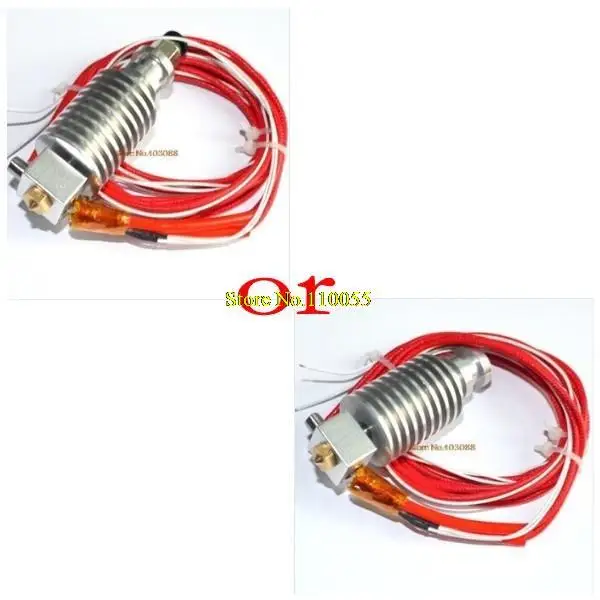 【SIMPLE ROBOT】ALL matal Jhead J head Hotend for 1.75mm/3.0mm Bowden ...