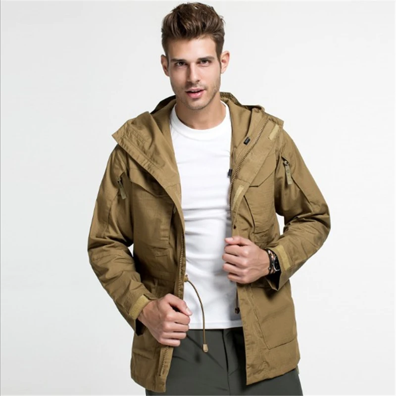 New 5 colors M65 Army Military Clothes Tactical Windbreaker Men Winter ...